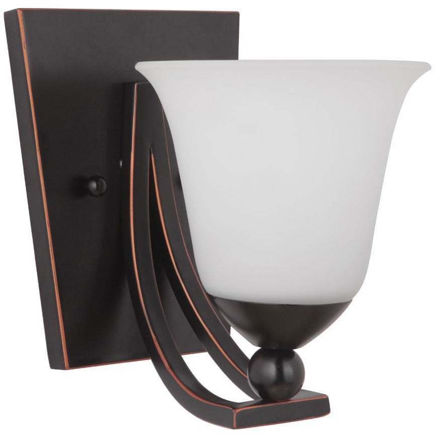 Rivoli 1 Light Wall Light, 2 Colour Options | Crystal Palace Lighting